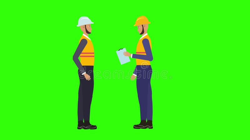 Industrial Construction Work with Peoples and Machines, Crane Scene ...