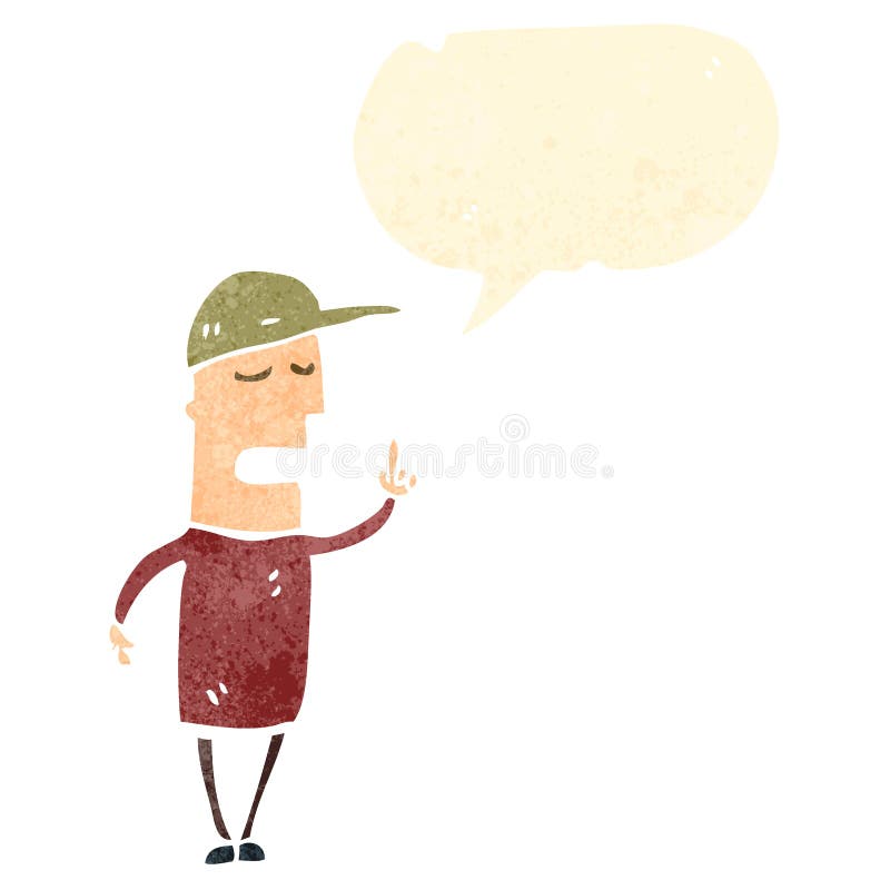 Cartoon man explaining stock vector. Illustration of artwork - 37576508