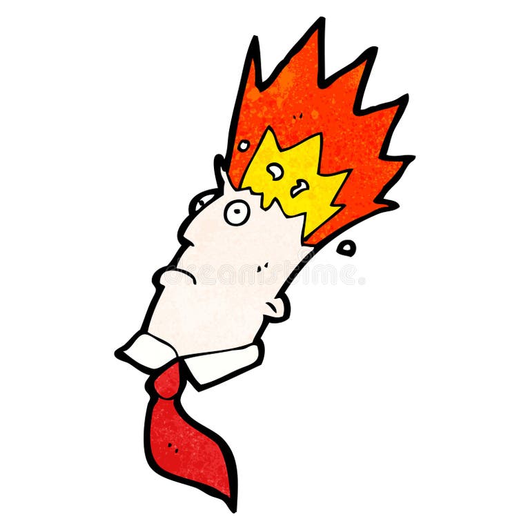 Exploding Head Cartoon Stock Illustrations – 397 Exploding Head Cartoon ...