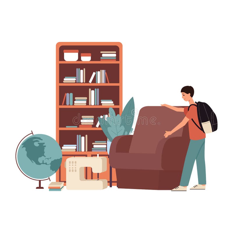 Old Guy Chair Cartoon Stock Illustrations 147 Old Guy Chair Cartoon