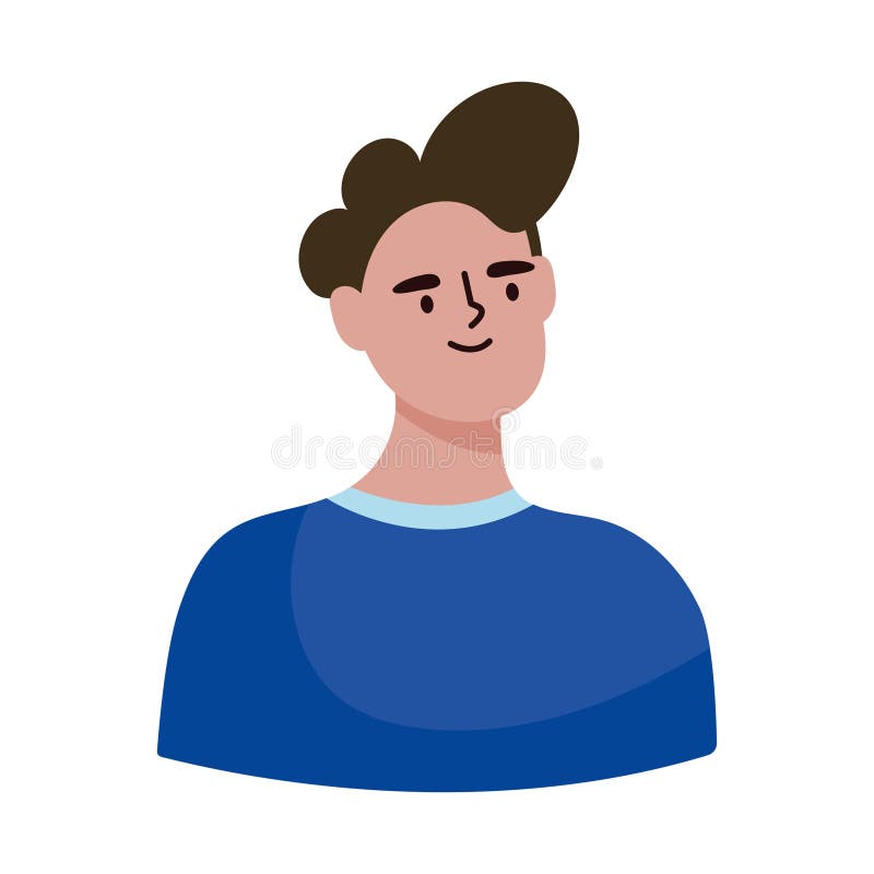 Cartoon man icon stock vector. Illustration of vector - 273200546