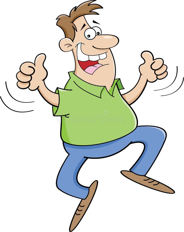 Cartoon Positive Man Stock Illustrations – 44,370 Cartoon Positive Man ...