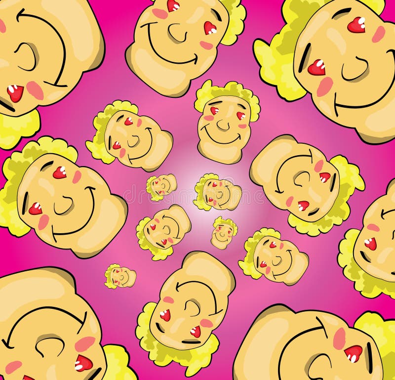 Cartoon man pattern stock illustration. Illustration of cartoon - 40994963