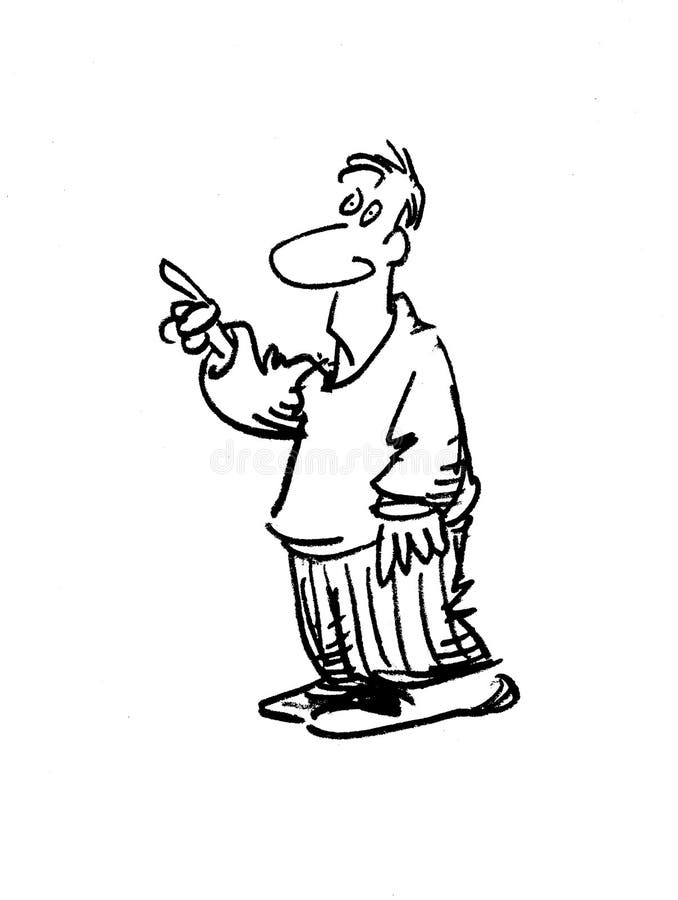 Man Pointing Stock Illustrations – 43,884 Man Pointing Stock ...