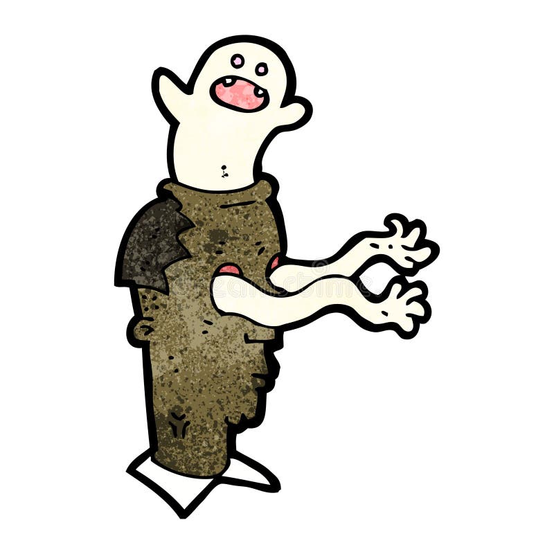 Man possessed cartoon stock vector. Illustration of cartoon - 38036443