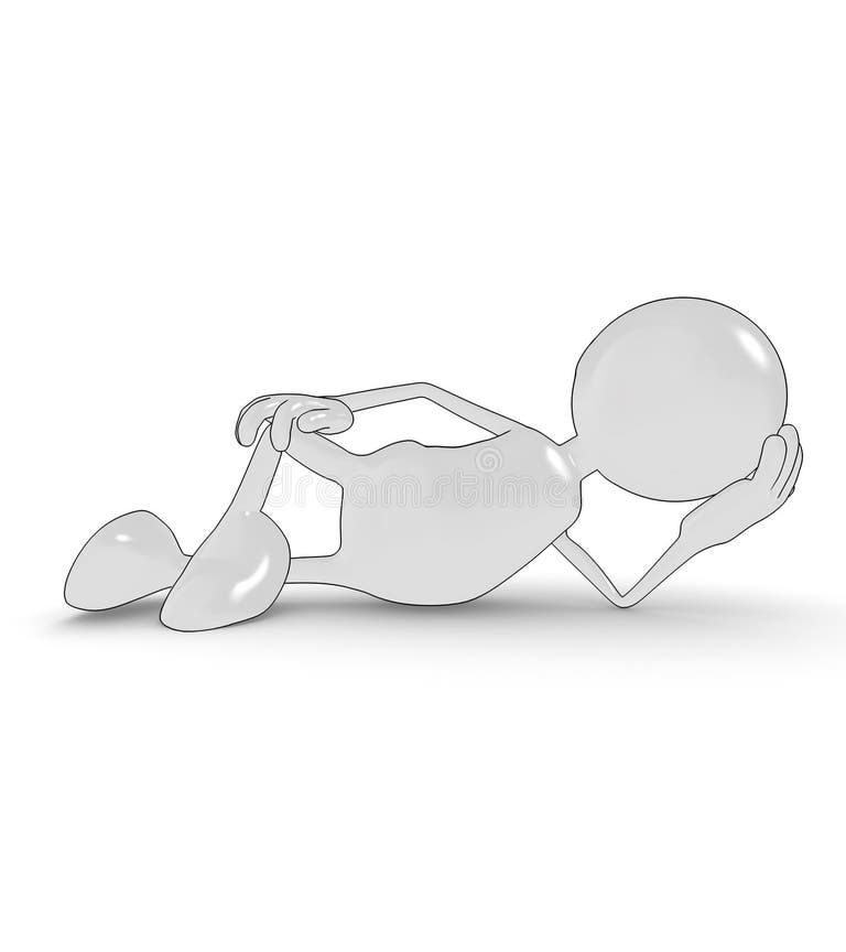 Relaxed Person Cartoon Stock Illustrations – 10,005 Relaxed Person ...