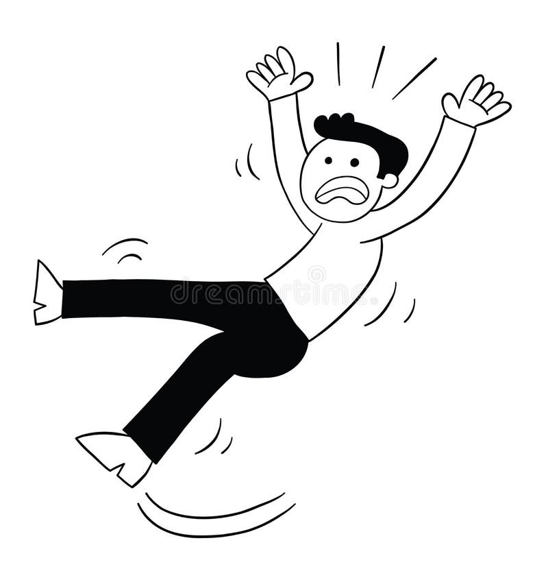 Man Tripping Art Stock Illustrations – 86 Man Tripping Art Stock ...