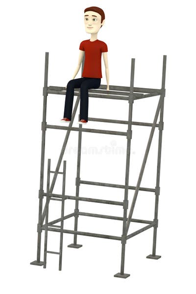 Cartoon Scaffold Stock Illustrations – 334 Cartoon Scaffold Stock ...