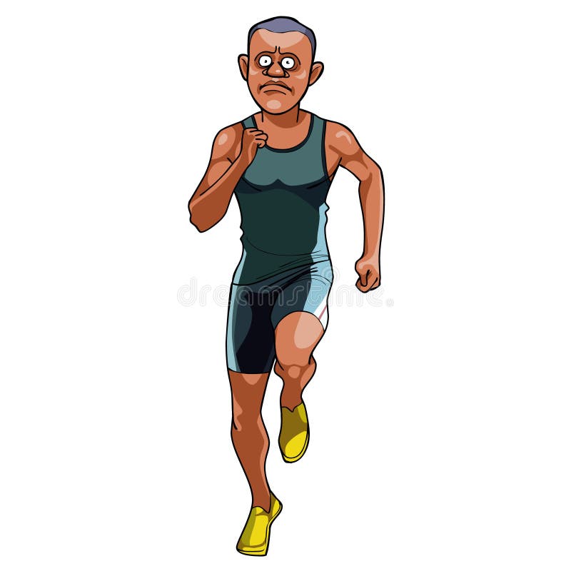 Boy running front view stock illustration. Illustration of cram - 28413433