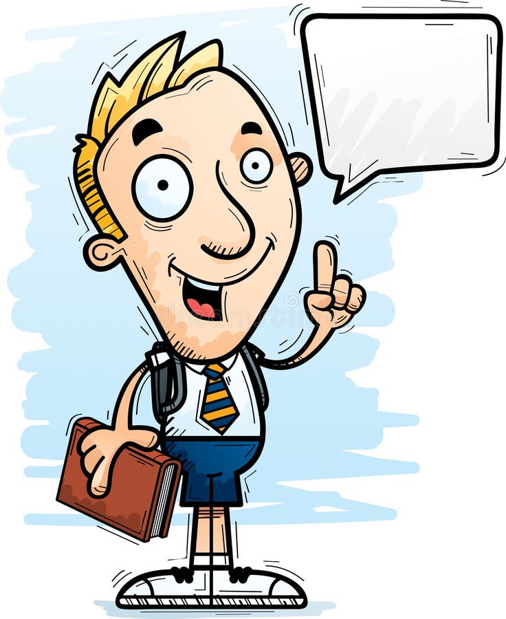 Student Speaking Clipart