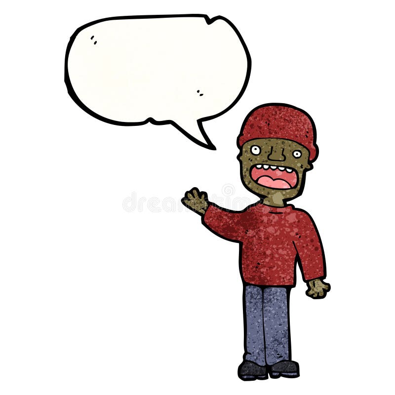 Cartoon man talking stock vector. Illustration of funny - 38039401