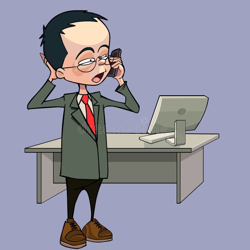 Talking Computer Cartoon Stock Illustrations – 10,516 Talking Computer ...