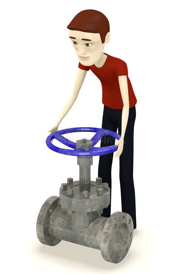 Cartoon Man Valve Stock Illustrations – 412 Cartoon Man Valve Stock ...