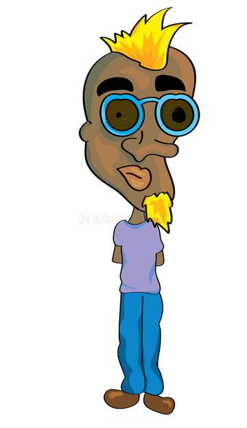 Cartoon man stock illustration. Illustration of tooth - 41810256
