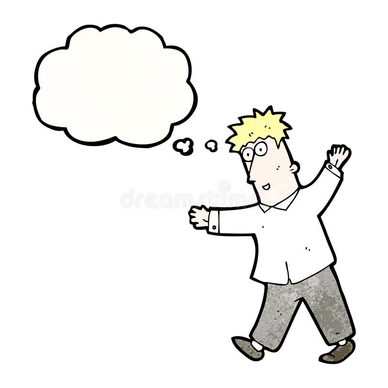 Cartoon man walking stock illustration. Illustration of texture - 38049159