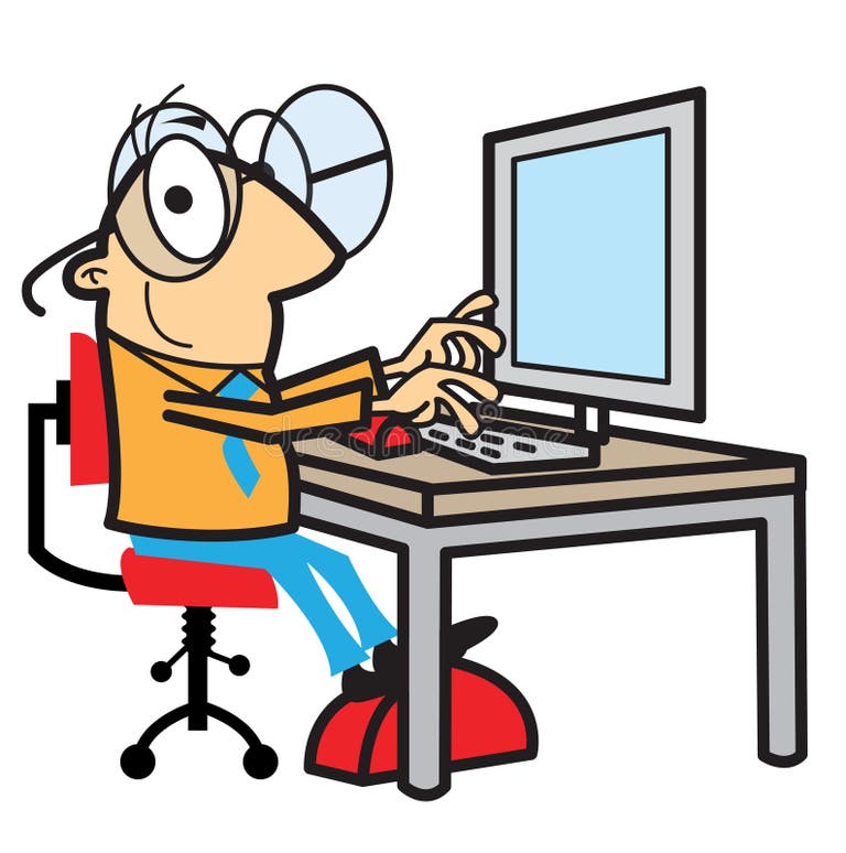 Computer Keyboard Cartoon Stock Illustrations – 20,583 Computer ...