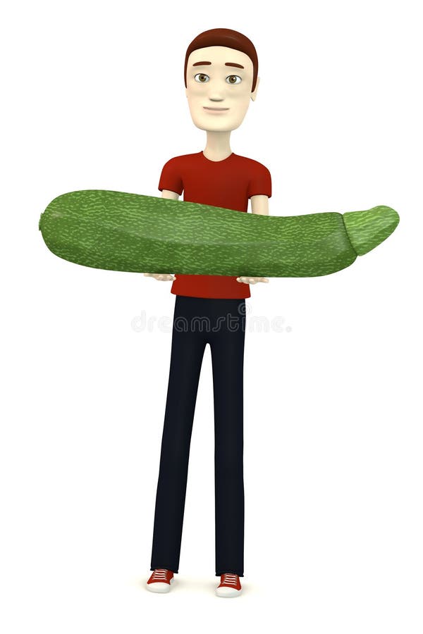 Cartoon Man Zucchini Stock Illustrations – 84 Cartoon Man Zucchini ...
