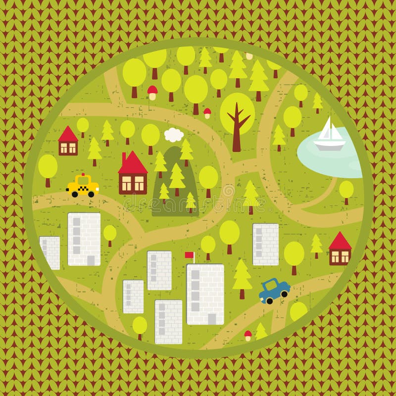 1,500+ Cartoon town map Free Stock Photos - StockFreeImages