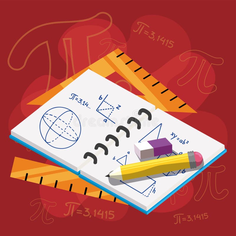 Math class design stock vector. Illustration of doodle - 49523484