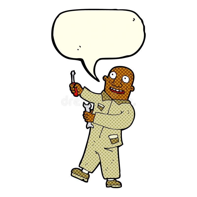 Crazy Mechanic Stock Illustrations – 163 Crazy Mechanic Stock ...