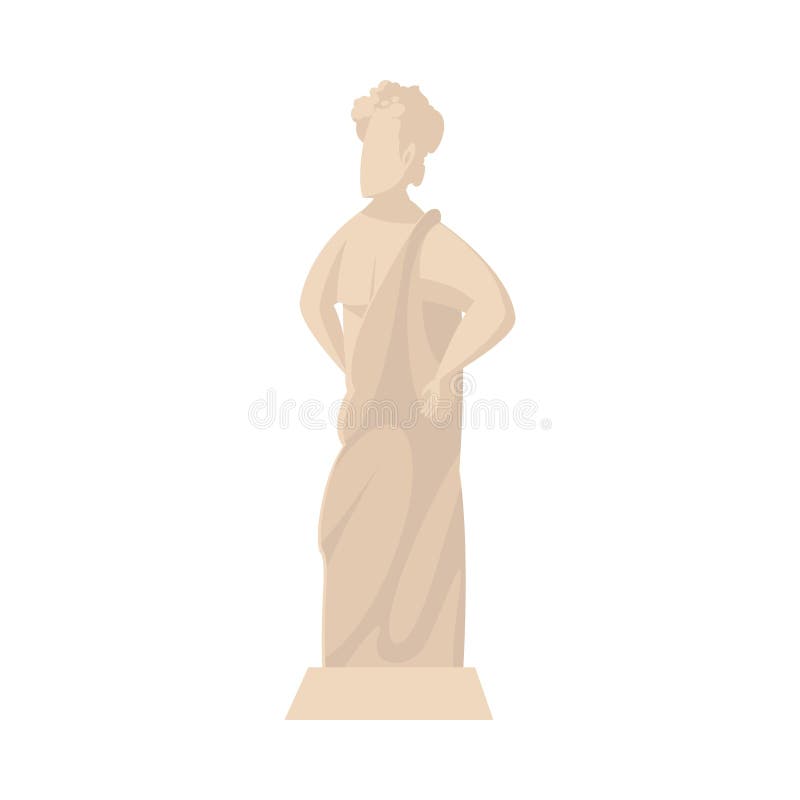 Cartoon Medieval Statue stock vector. Illustration of exploration ...