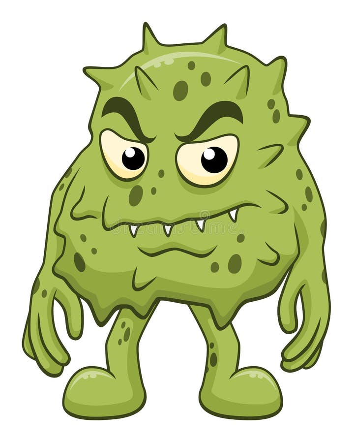 Germ Microbe Smiling stock vector. Illustration of microorganism - 47777168