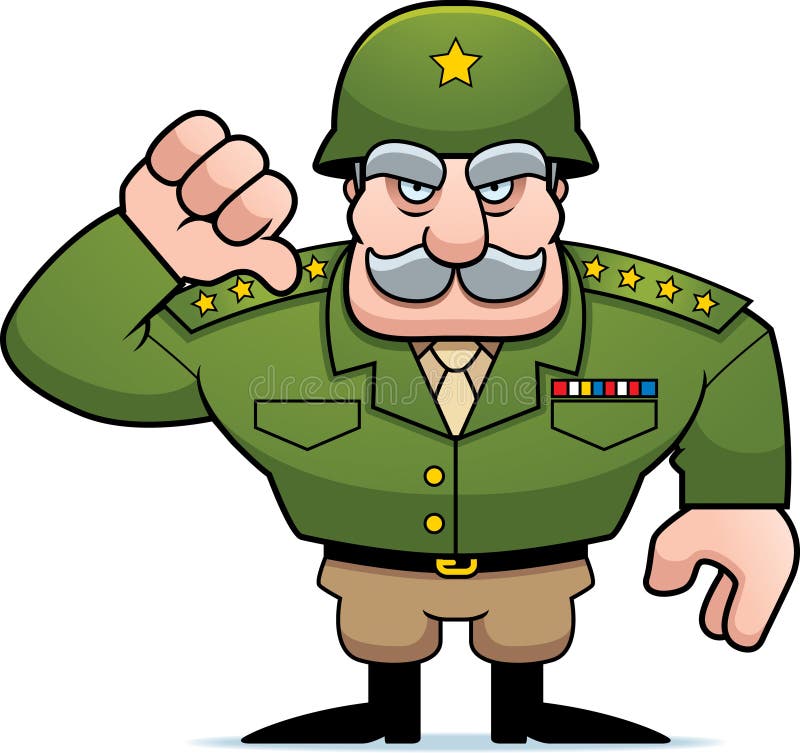 Cartoon Military General Stock Illustrations – 733 Cartoon Military ...