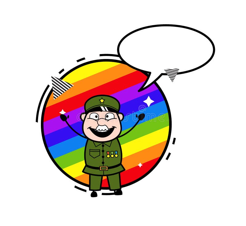 Rainbow Soldier Stock Illustrations – 118 Rainbow Soldier Stock ...