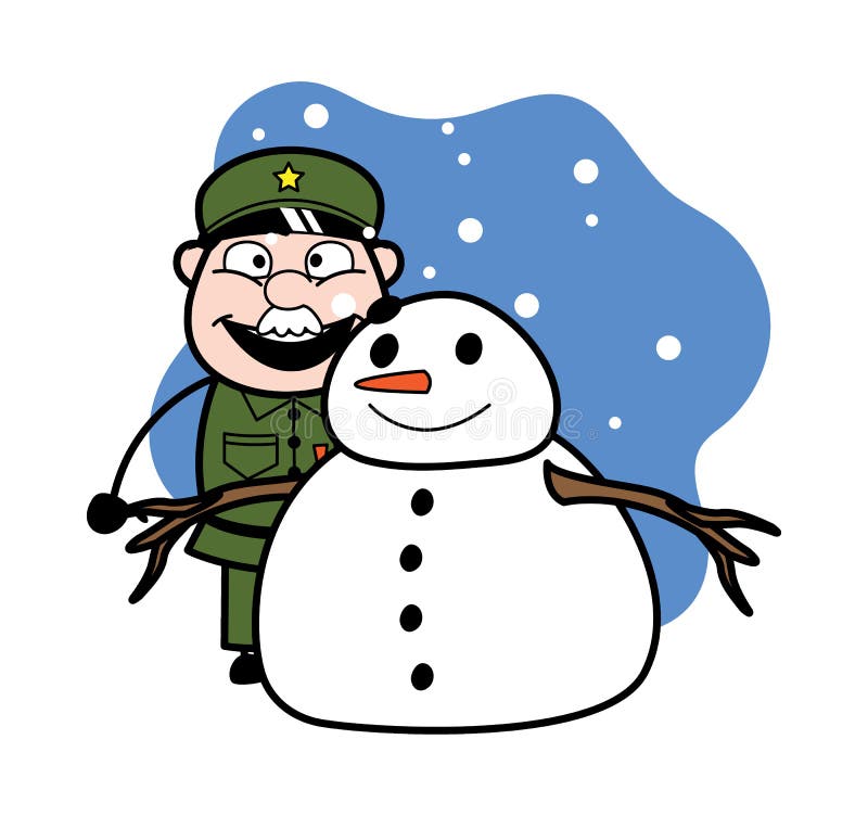 Snowman Soldier Stock Illustrations – 146 Snowman Soldier Stock ...