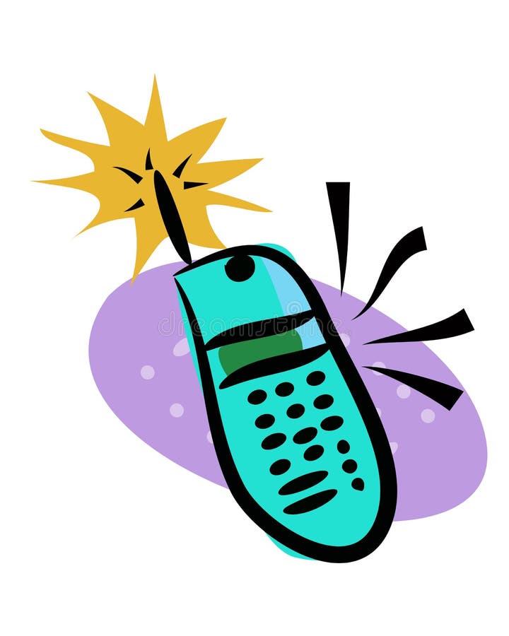 Cartoon mobile phone stock vector. Illustration of cellphone - 171421184