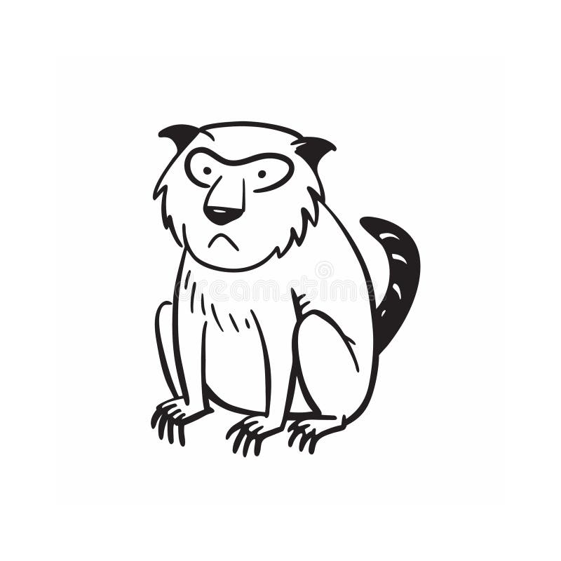 Grumpy Monkey Stock Illustrations – 163 Grumpy Monkey Stock ...