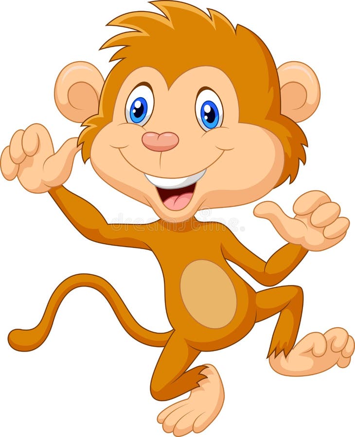 Dancing Monkey Stock Illustrations – 872 Dancing Monkey Stock ...