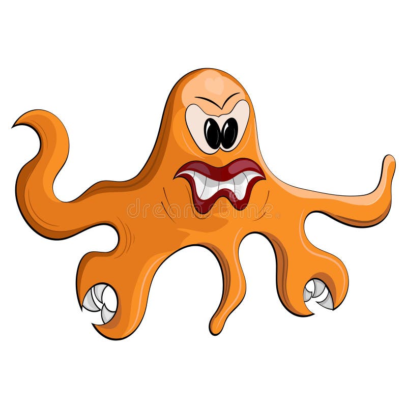 Cartoon monster. eps10 stock vector. Illustration of isolated - 31400466