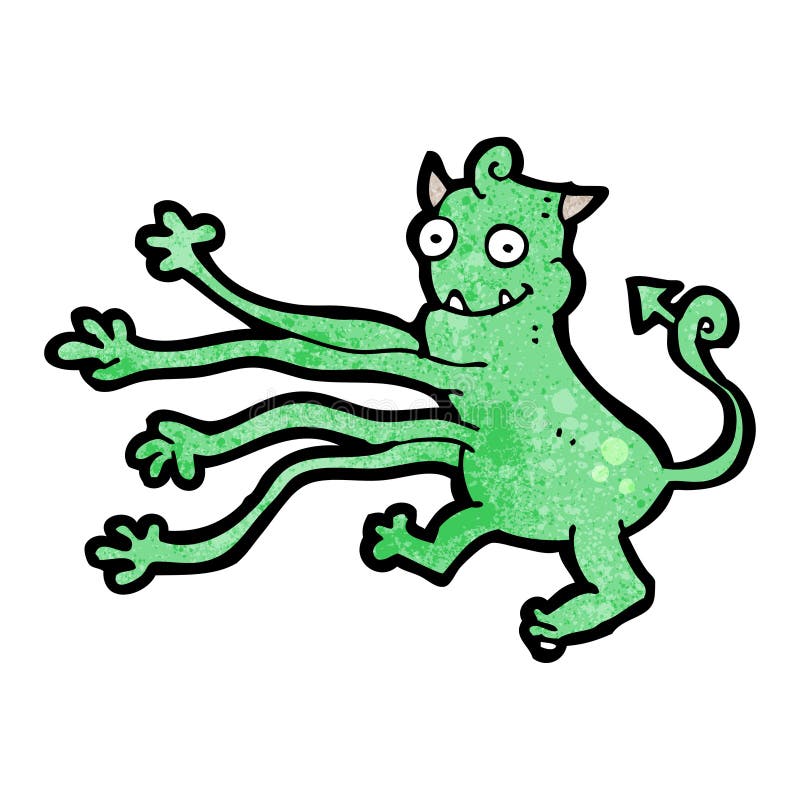 Cartoon Monster Long Arms Stock Illustrations – 128 Cartoon Monster ...