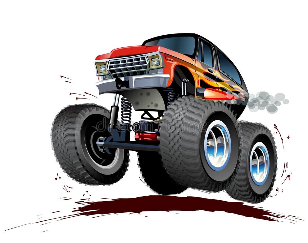 Cartoon 4wd Truck Stock Illustrations – 527 Cartoon 4wd Truck Stock ...