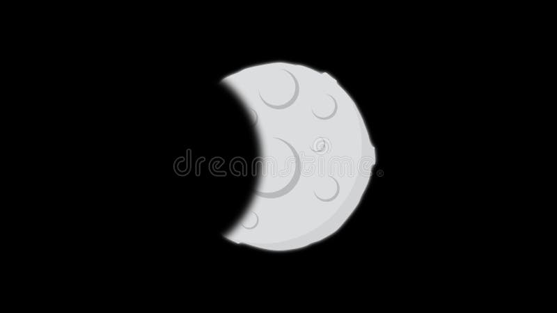Cartoon Sun and Moon Animation Stock Footage - Video of stars ...
