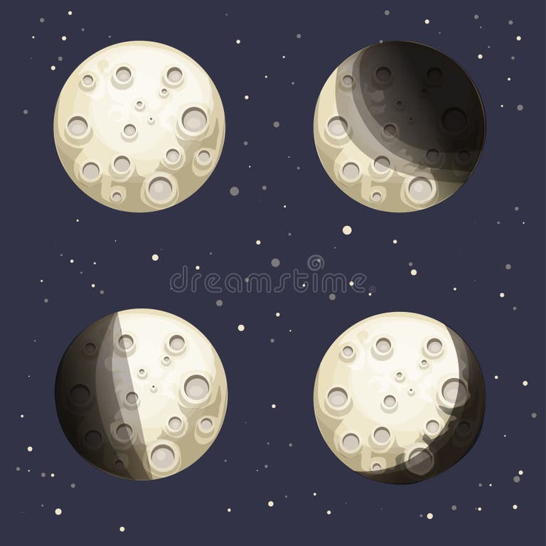 Cartoon Half Moon Stock Illustrations – 2,860 Cartoon Half Moon Stock ...