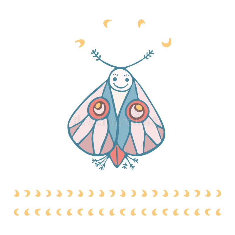 Cartoon Moth Stock Illustrations – 5,958 Cartoon Moth Stock ...