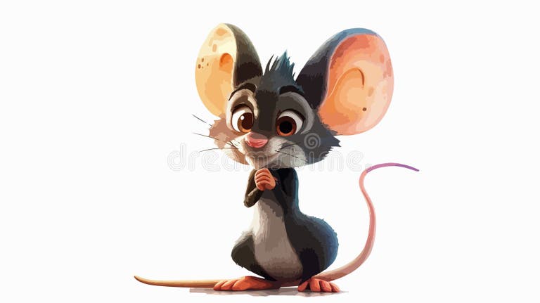 Cartoon Mouse Animation Vector Illustration for Creative Projects Stock ...