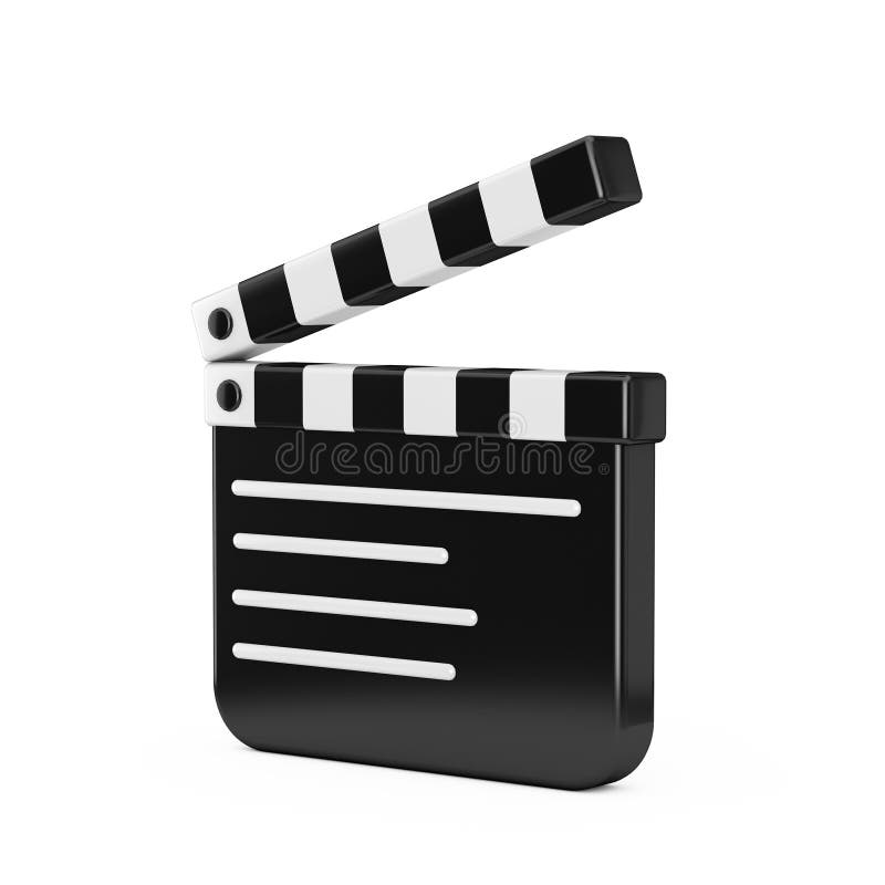 Blank Clapper Board 3d Cartoon Stock Photos - Free & Royalty-Free Stock ...