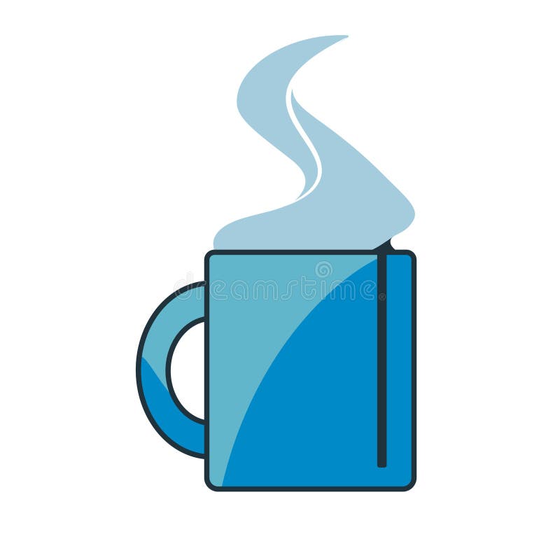 Cartoon Mug Icon Emoji Isolated Illustration Stock Illustration ...