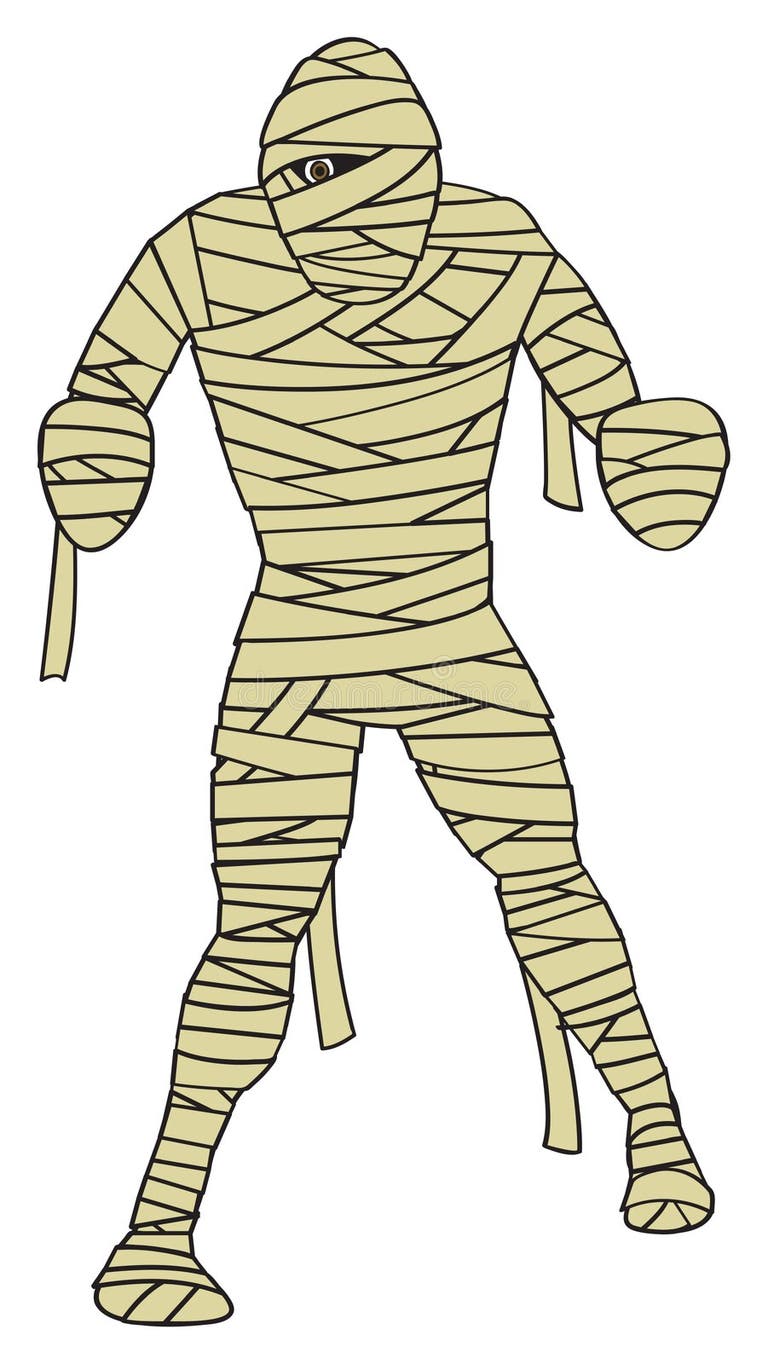 Mummy Egyptian Cartoon Stock Illustrations – 1,637 Mummy Egyptian ...