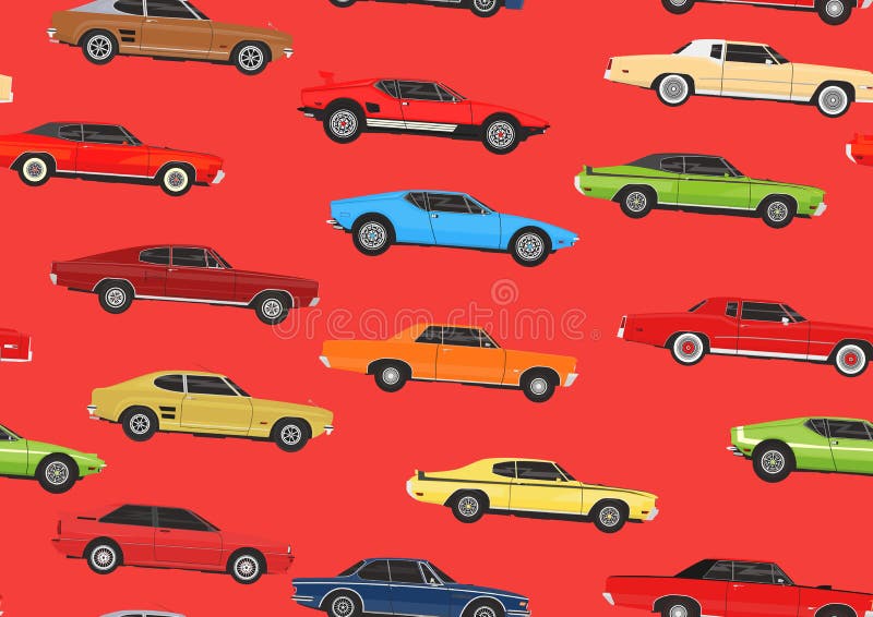 Muscle Cars Stock Illustrations – 1,098 Muscle Cars Stock Illustrations ...