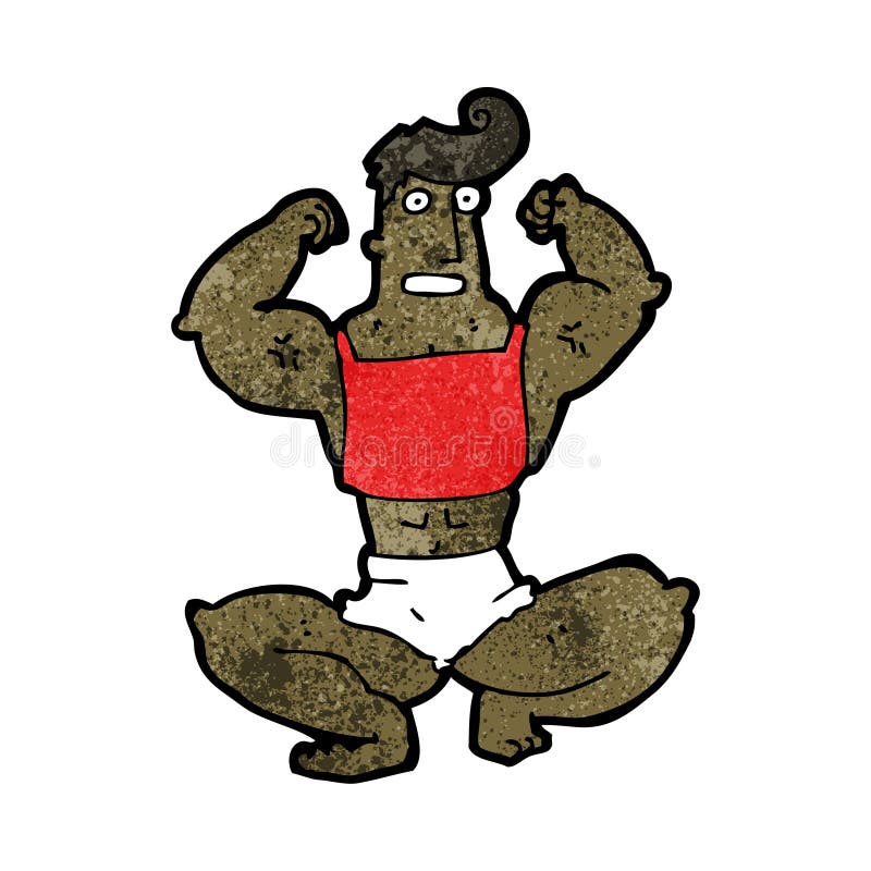Cartoon Muscle Man Stock Illustrations – 12,112 Cartoon Muscle Man ...