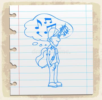 Sheet Music Cartoon Stock Illustrations – 3,184 Sheet Music Cartoon ...