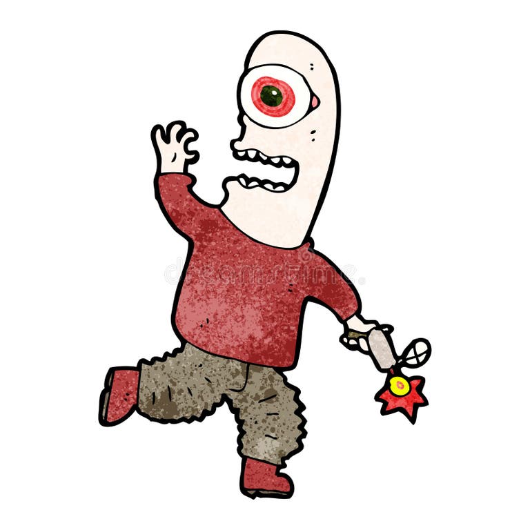 Cartoon mutant man stock vector. Illustration of silly - 38072615