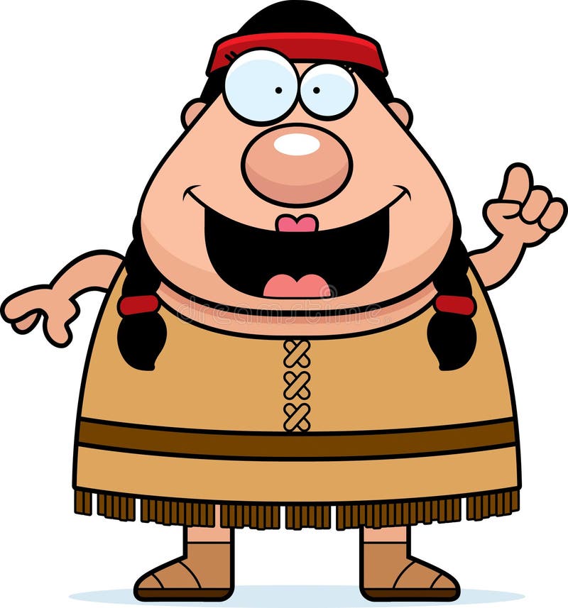 Cartoon Native American Angry Stock Vector - Illustration of person ...