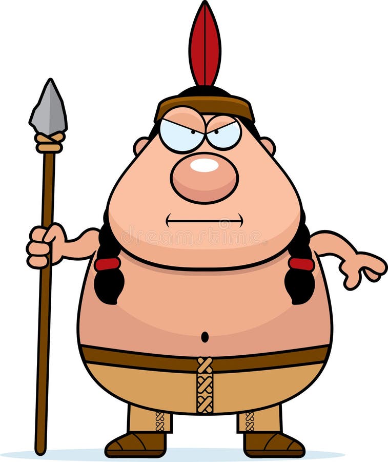 Native American Spear Stock Illustrations – 870 Native American Spear ...