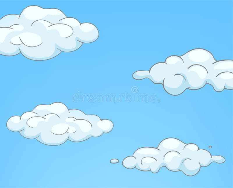 Cartoon Nature Sky Clouds Stock Illustrations – 63,338 Cartoon Nature ...