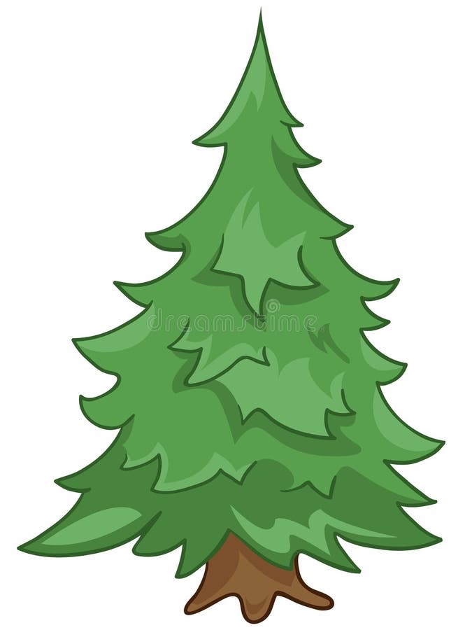 Animated Evergreen Trees